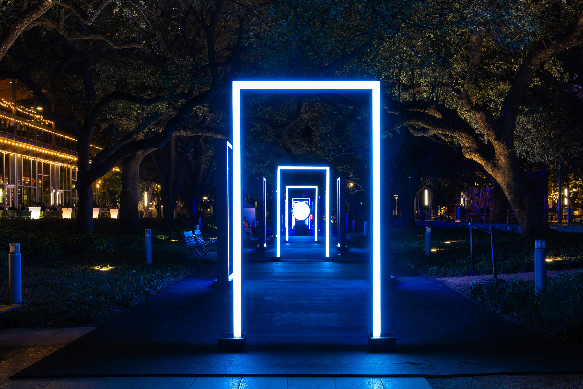 Solstice by Studio Iregular at Discovery Green | Weingarten Art Group | Art Consultants and Advisors